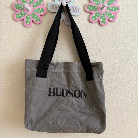 Hudson Jeans | Bags | Hudson Gray Canvas Tote Bag | Poshmark